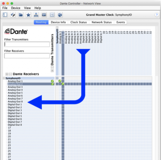 Dante Controller Qt X Programming For Dante Audio Sources Biamp